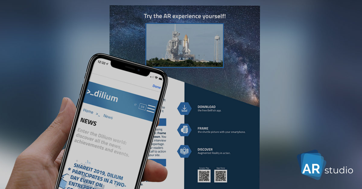 AR Studio - Newspaper AR: from paper to digital